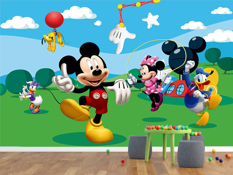 Miki Maus 3 - Foto Tapete Elite Print