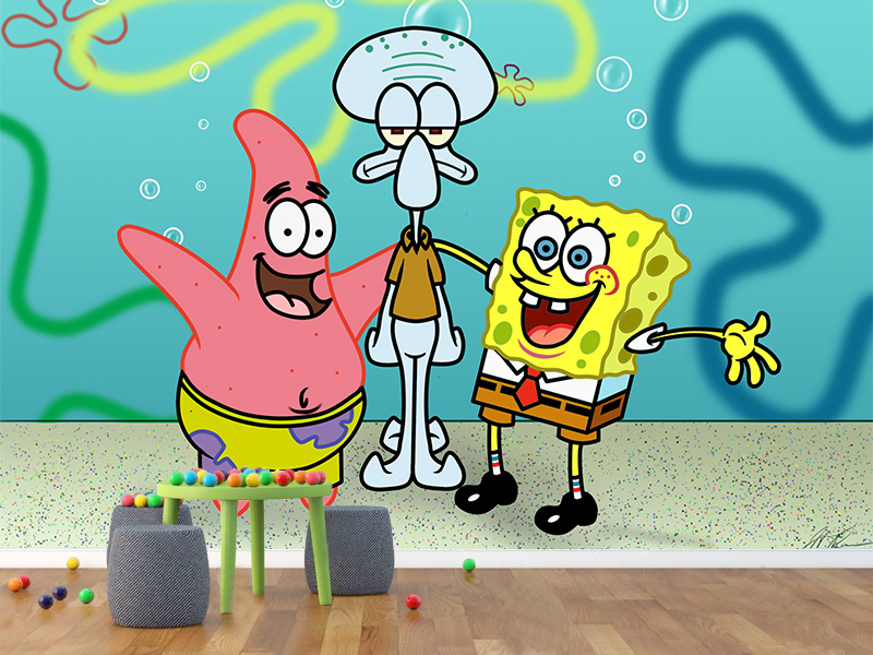 Sundjer bob 001 - Foto Tapete Elite Print